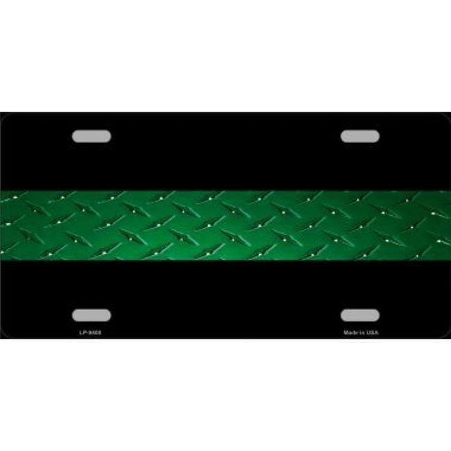 Federal Agents Diamond Plate Metal License Plate - Walmart.com