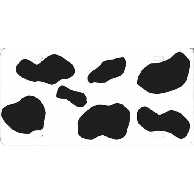 212 Main LPO1088 Cow Print Photo License Plate - Walmart.com