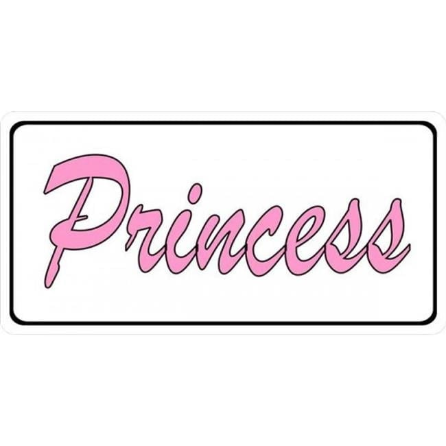 Princess Photo License Plate - Walmart.com