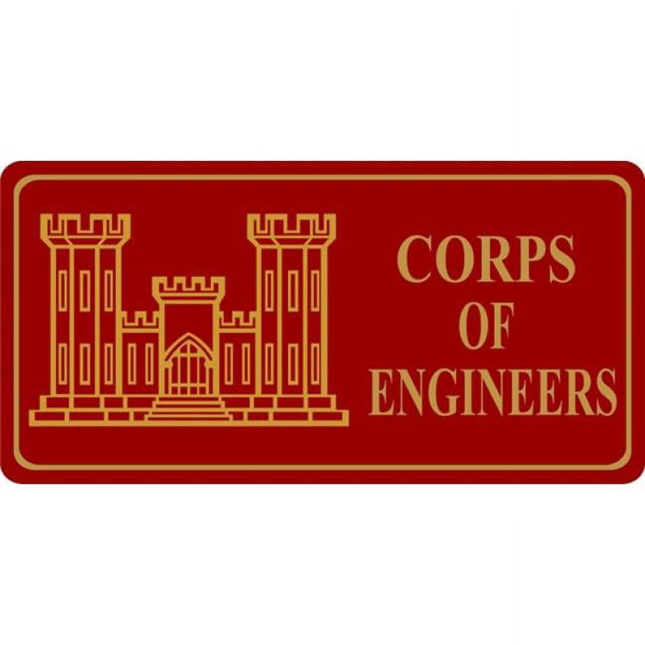 212 Main LPO1397 Army Corps of Engineers Photo License Plate - Walmart.com