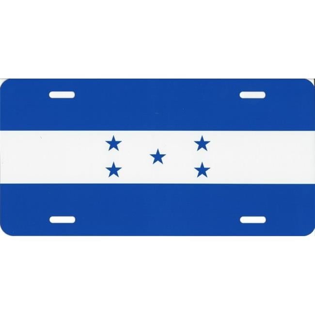 Honduras Flag Photo License Plate - Walmart.com