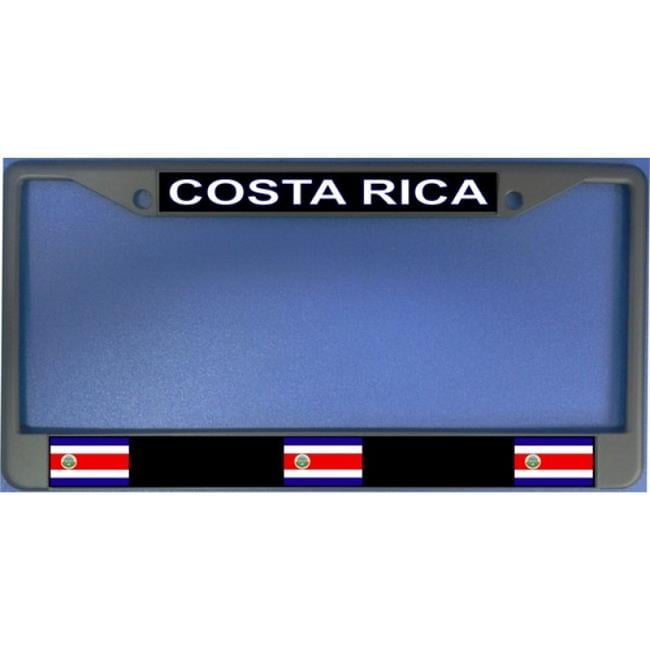 212 Main LPO1705 Costa Rica Flag Photo License Plate Frame, Free Screw ...
