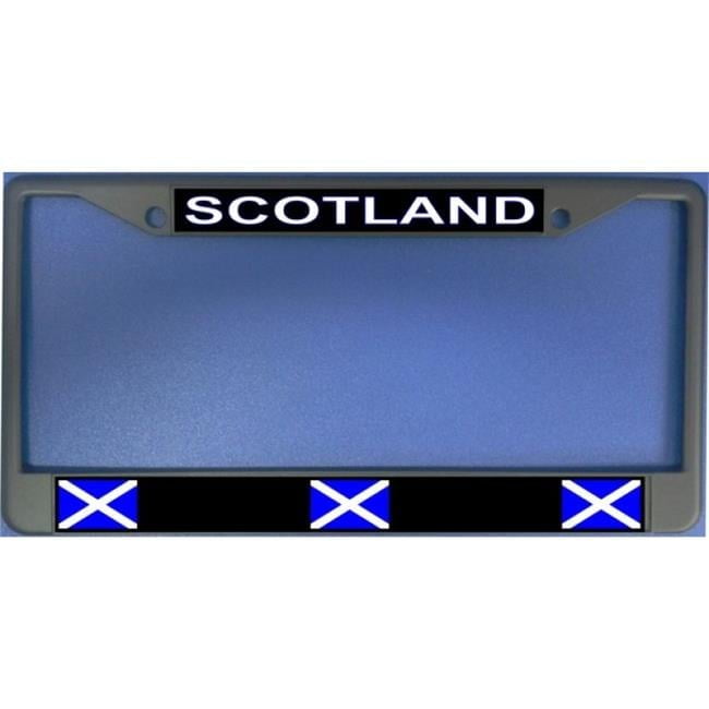 Scotland Flag Photo License Plate Frame Free Screw Caps Included ...