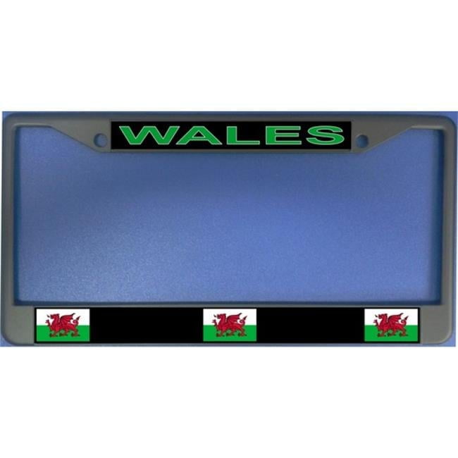 Wales Flag Photo License Plate Frame Free Screw Caps Included - Walmart.com