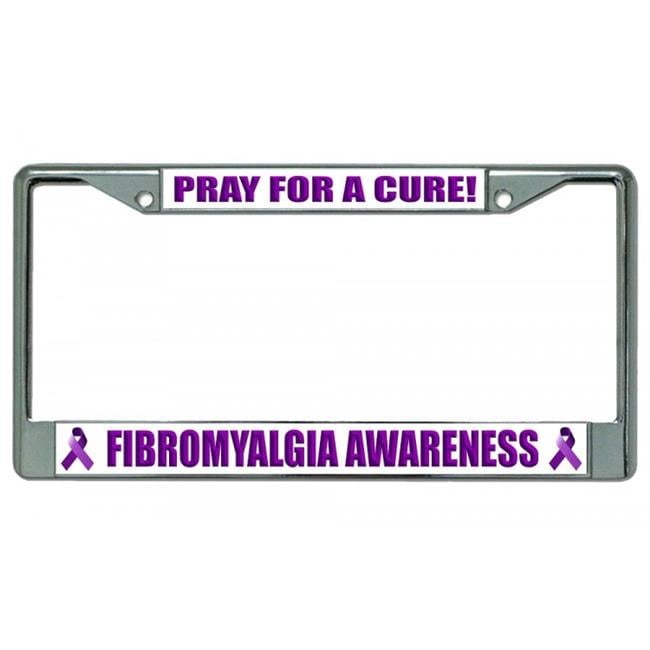212 Main LPO1926 Fybromyalgia Awareness License Plate Frame, Free Screw ...