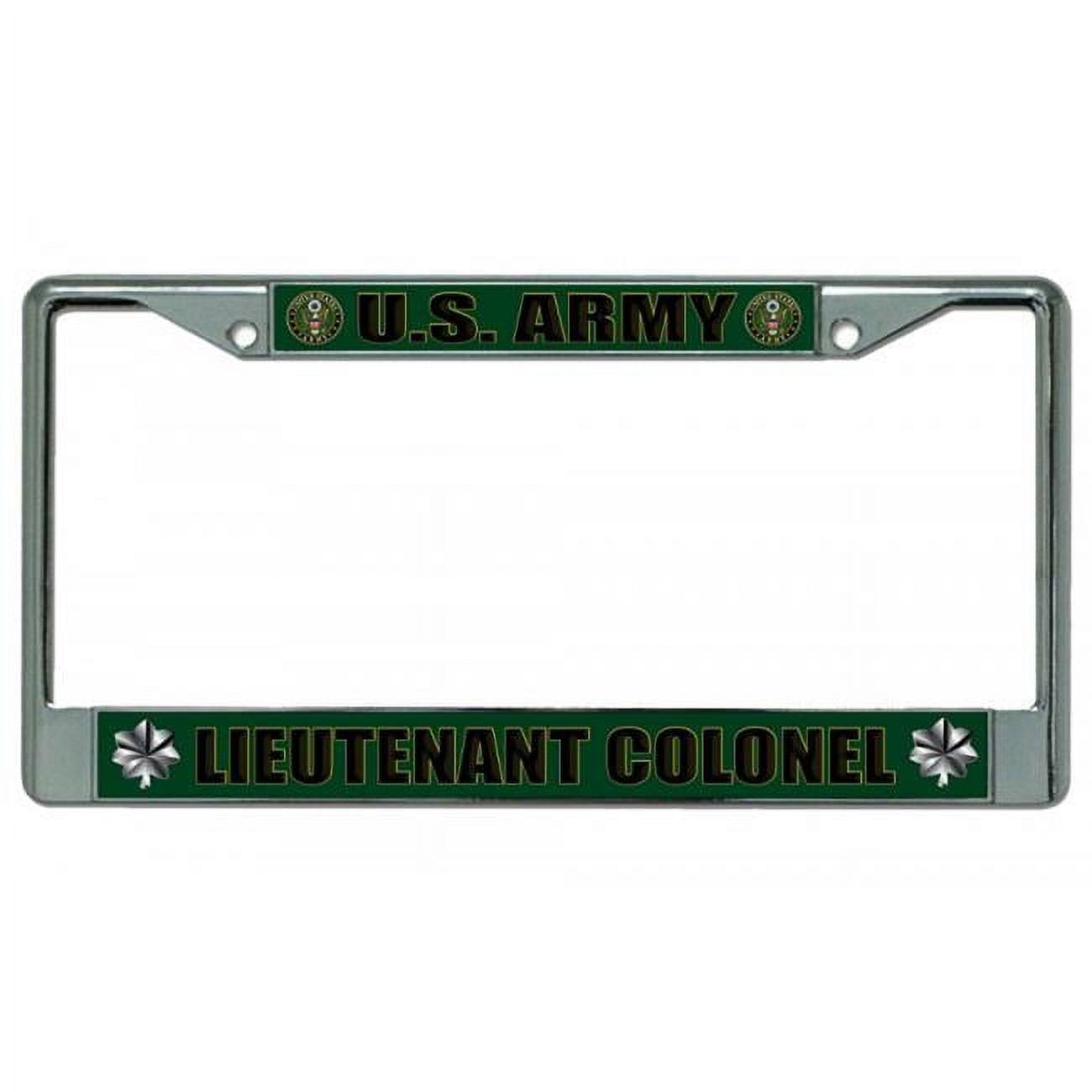 212 Main LPO2168 U.S. Army Lieutenant Colonel Chrome License Plate ...
