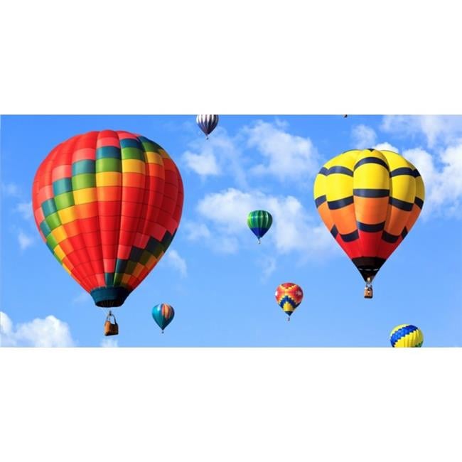 212 Main LPO2623 6 x 12 in. Air Balloons in the Clouds Photo License ...