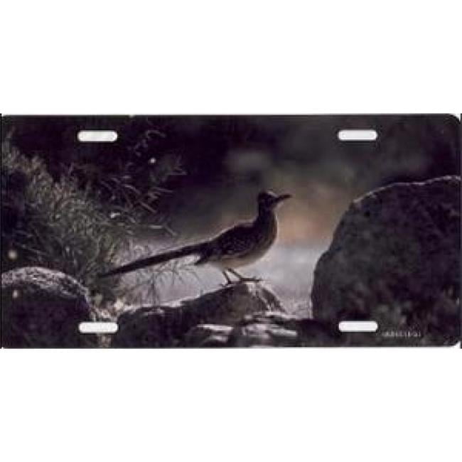 Roadrunner Bird Photo License Plate - Walmart.com