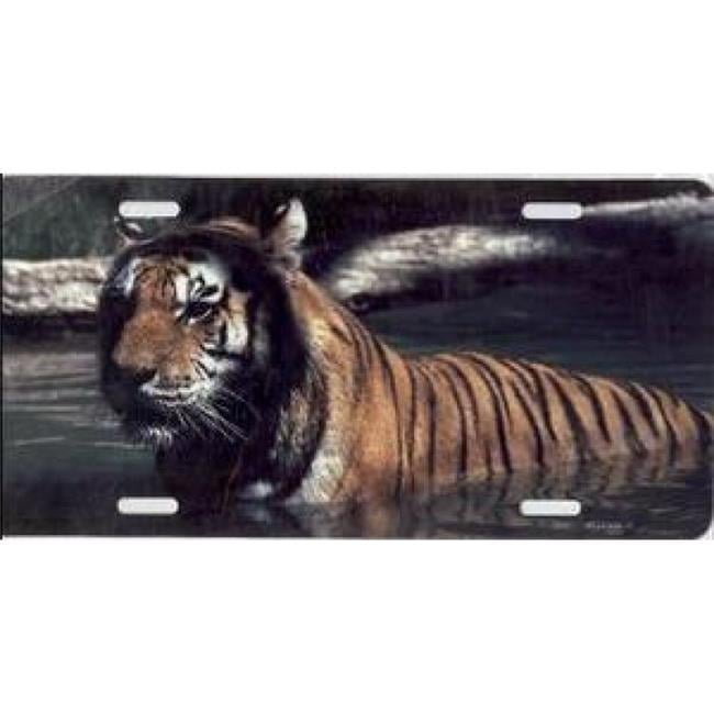 Bengal Tiger Photo License Plate - Walmart.com