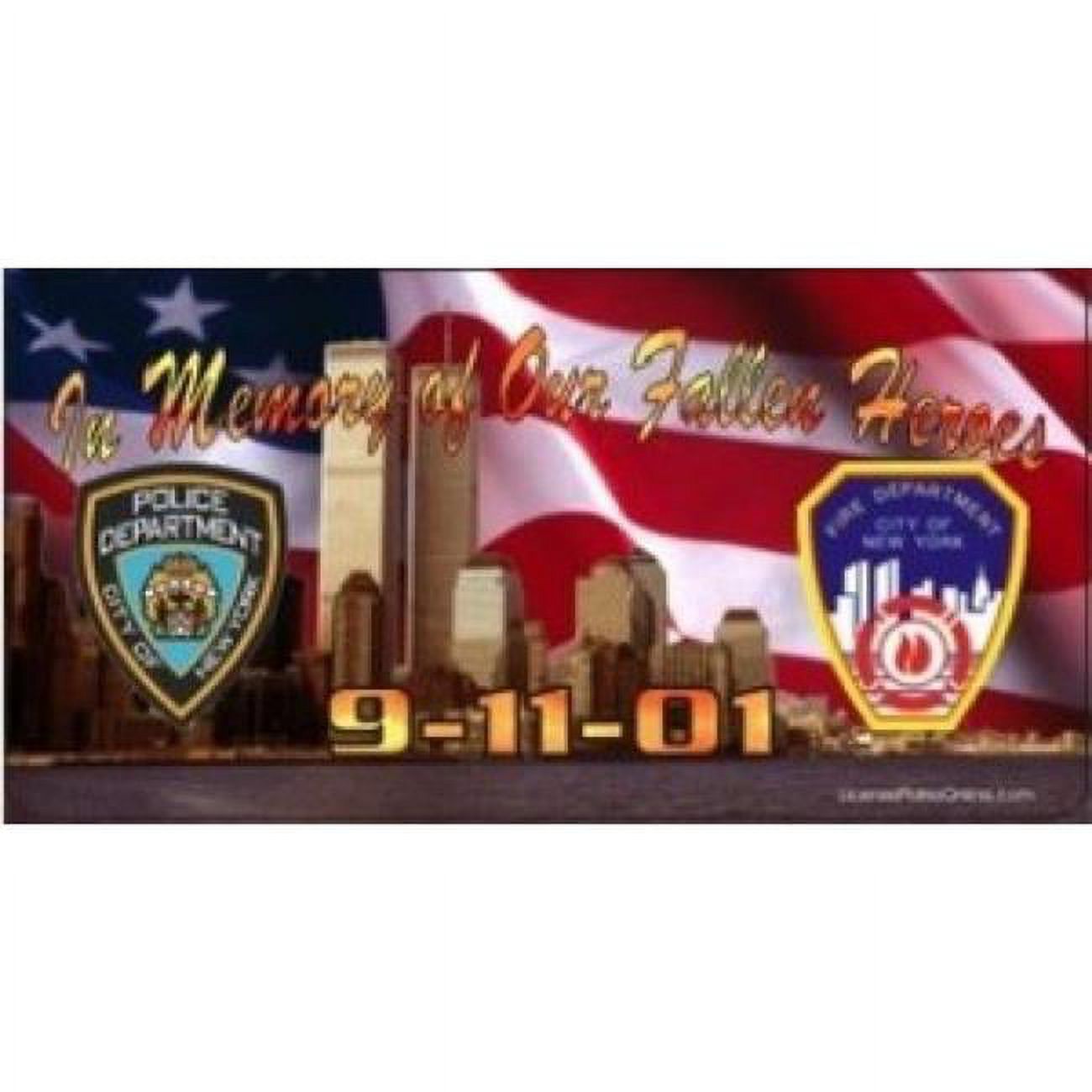 212 Main LPO3225 6 x 12 in. In Memory of Our Fallen Heroes Photo ...