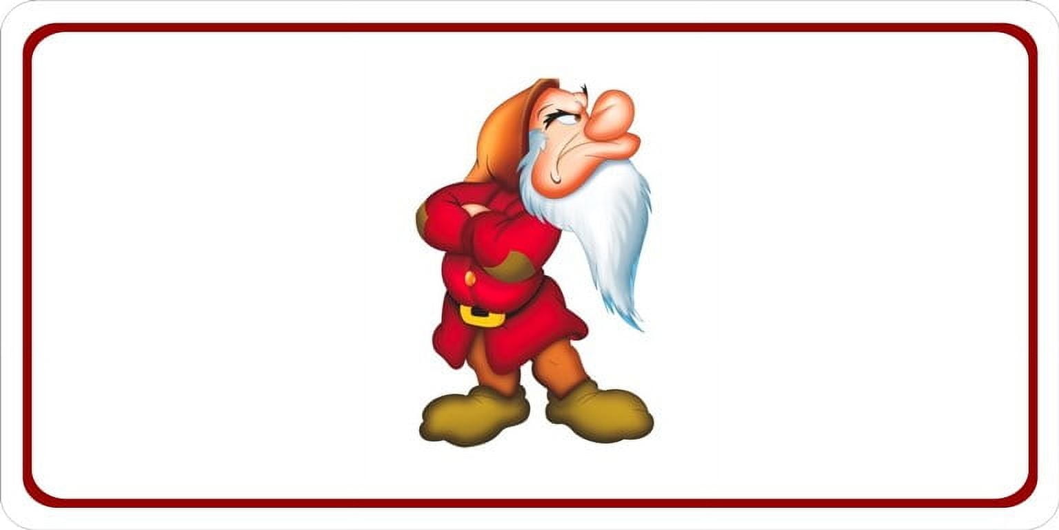 212 Main LPO3418 6 x 12 in. Grumpy Centered on White Photo License ...