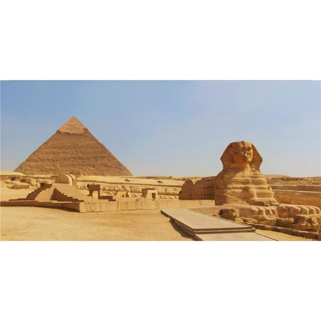 212 Main LPO3502 6 x 12 in. Giza Pyramid & Sphinx Photo License Plate ...