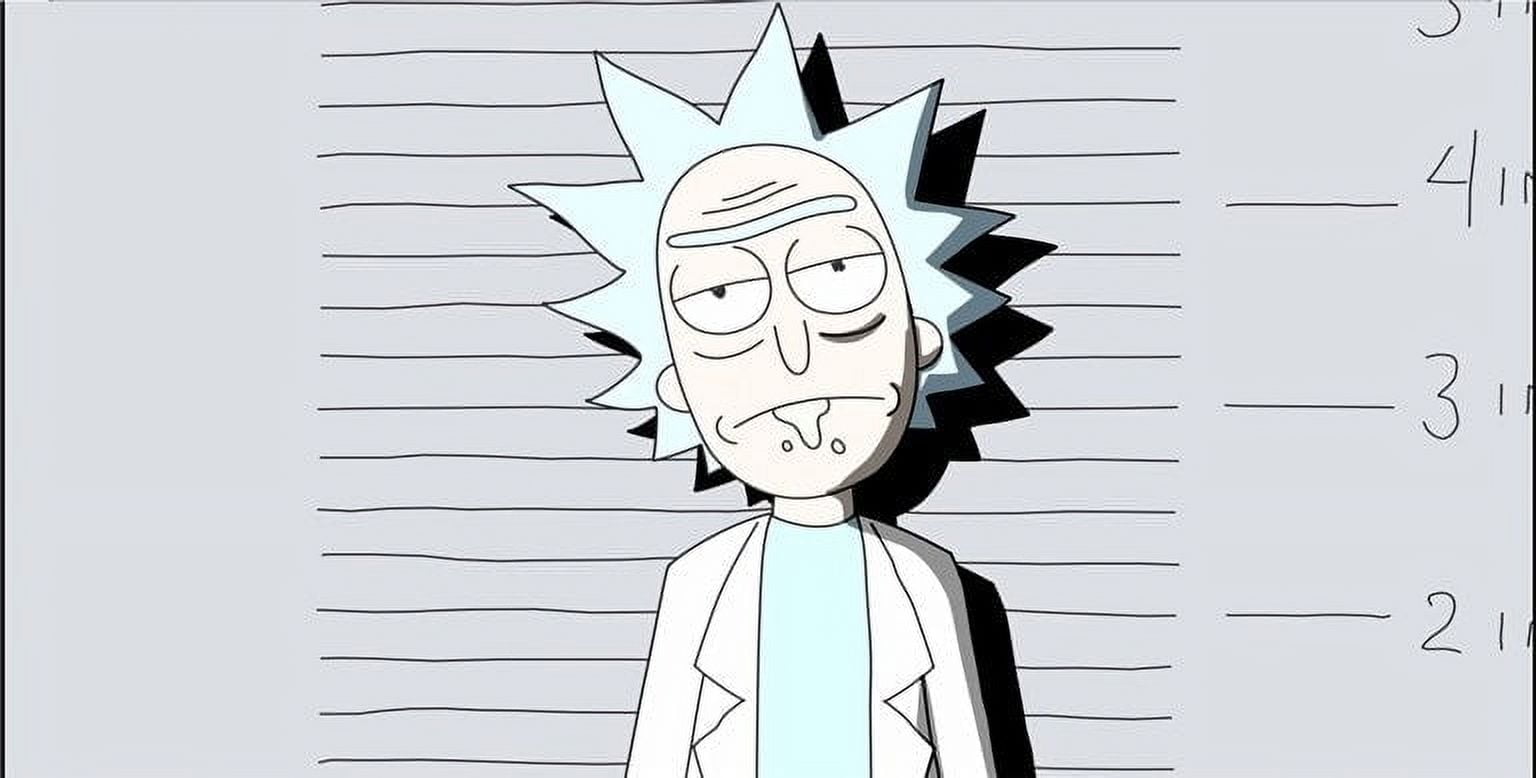 212 Main LPO3584 6 x 12 in. Rick & Morty Photo License Plate - Walmart.com