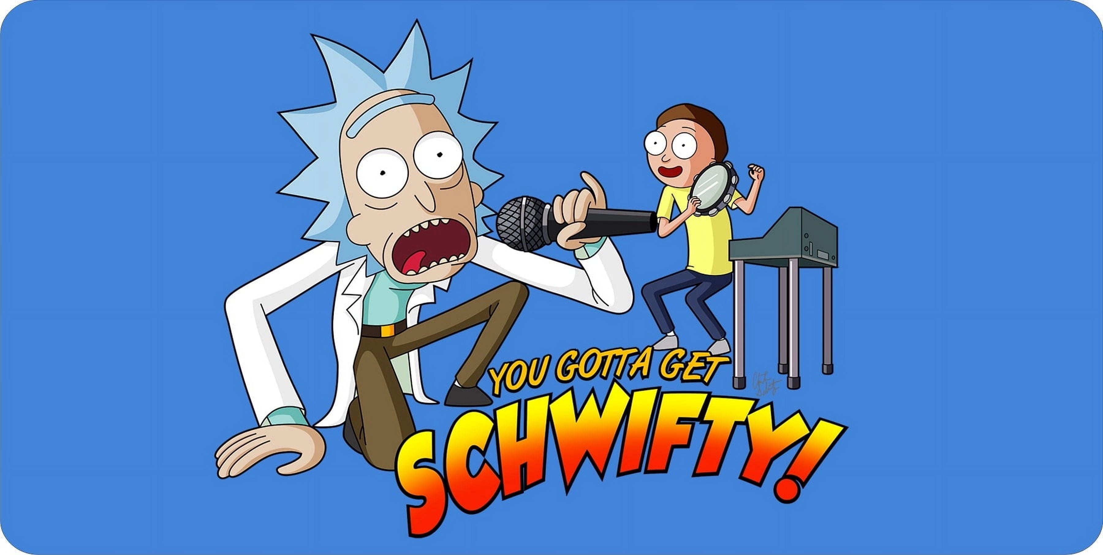 212 Main LPO3711 6 x 12 in. You Gotta Get Schwifty Rick & Morty Photo ...