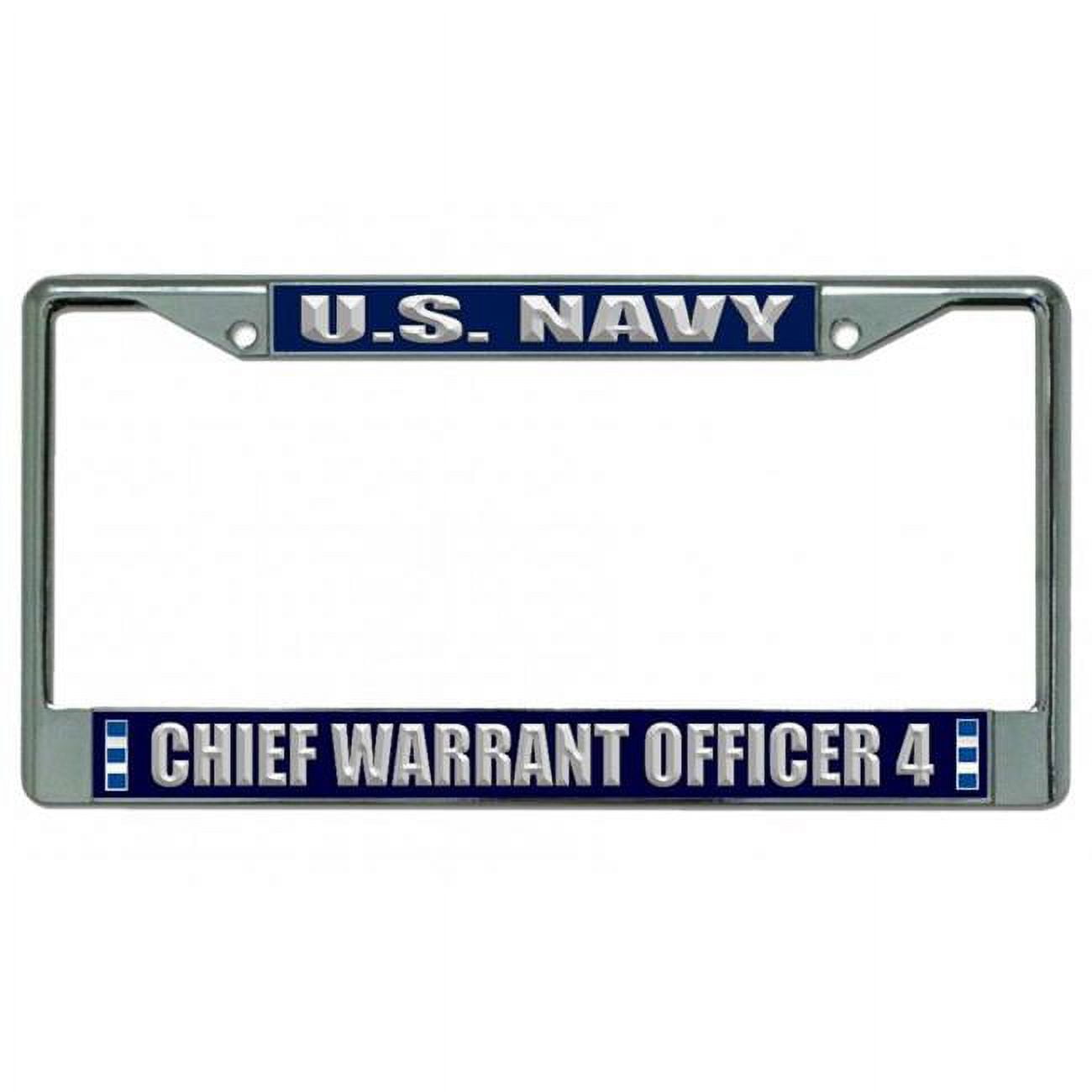 212 Main LPO4254 6 x 12 in. U.S. Navy Chief Warrant Officer 4 Chrome ...