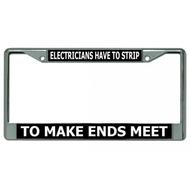 212 Main LPO4342 6 x 12 in. Electricians Have to Strip Chrome License ...