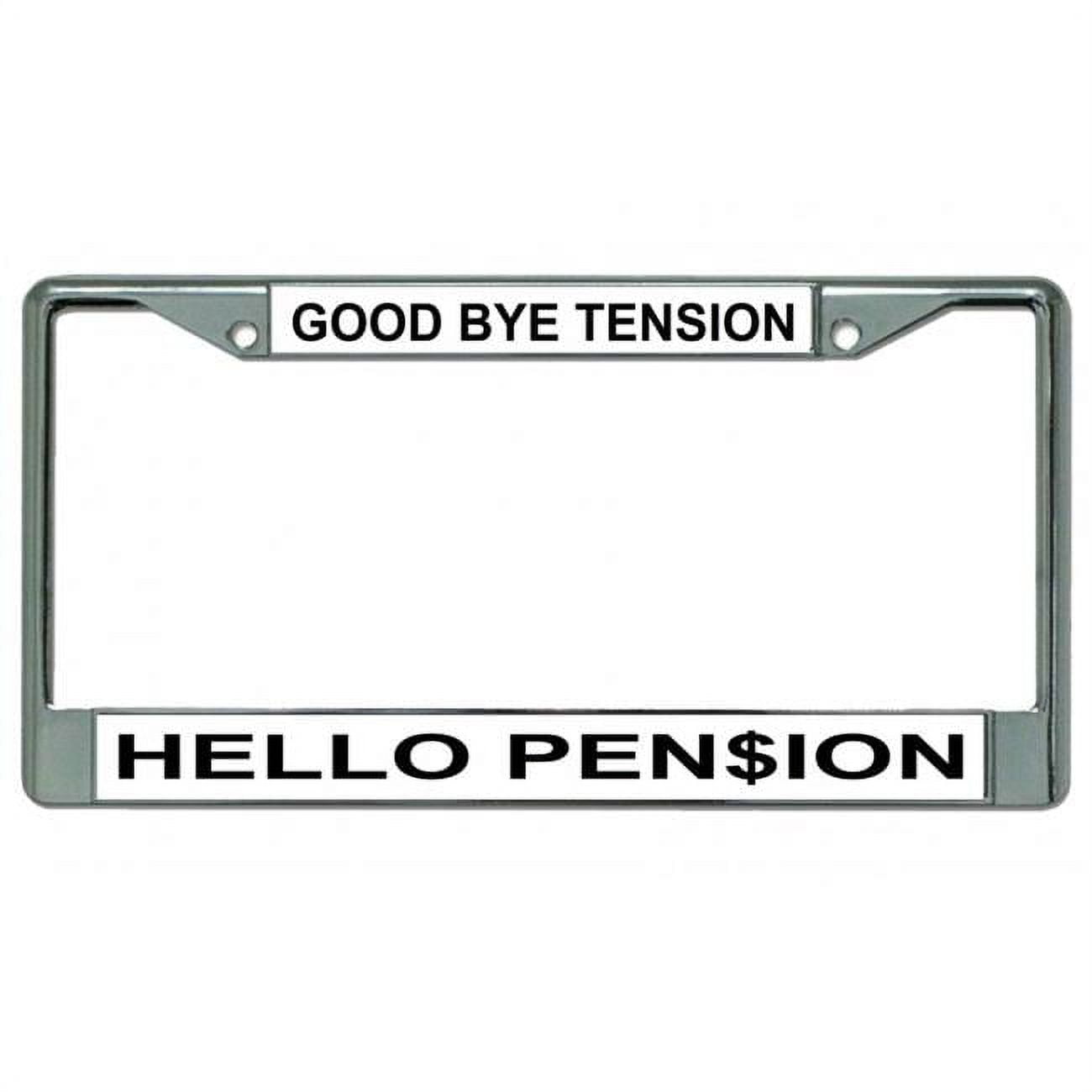 212 Main LPO4349 6 x 12 in. Good Bye Tension Hello Pension No.2 Chrome ...