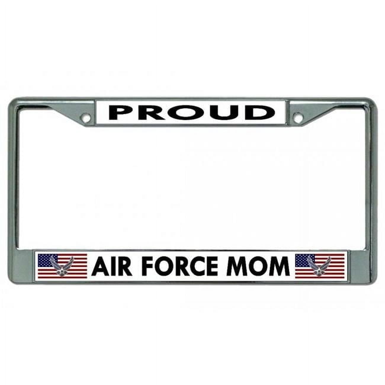 Proud Air Force Mom Chrome License Plate Frame - Walmart.com