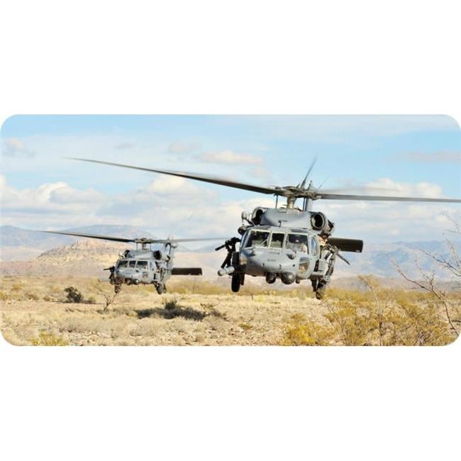 Military Helicopters Photo License Plate - Walmart.com