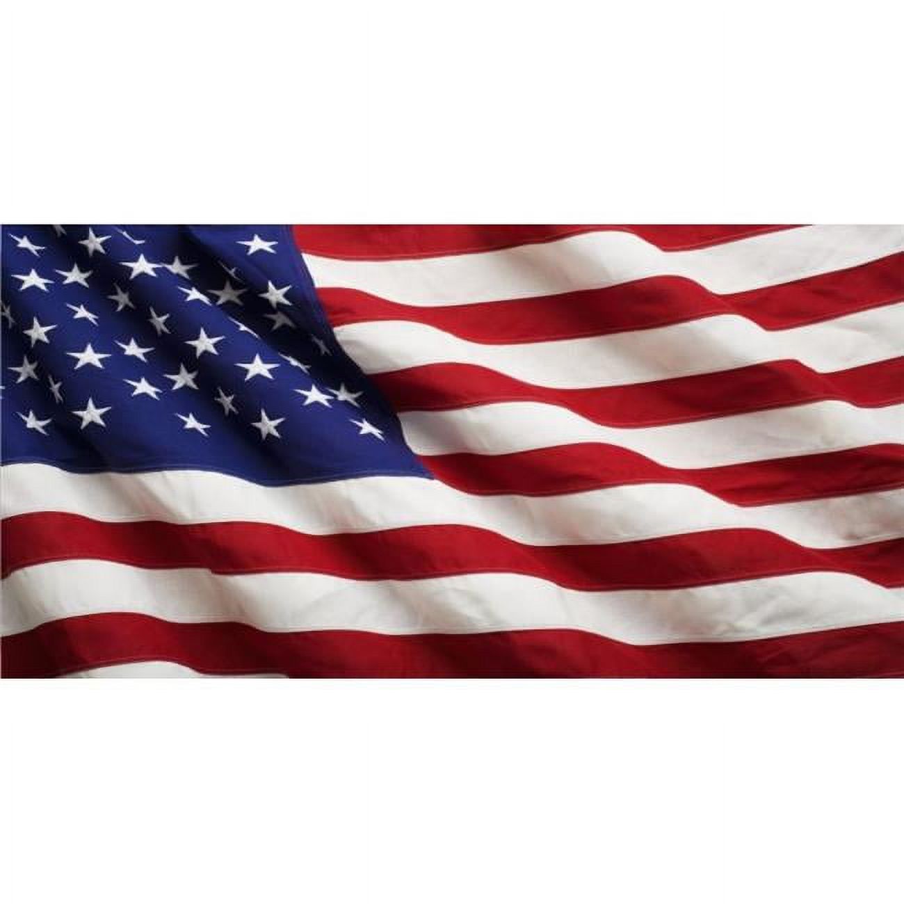 212 Main LPO5117 6 x 12 in. U.S. Wavy Flag Photo License Plate ...