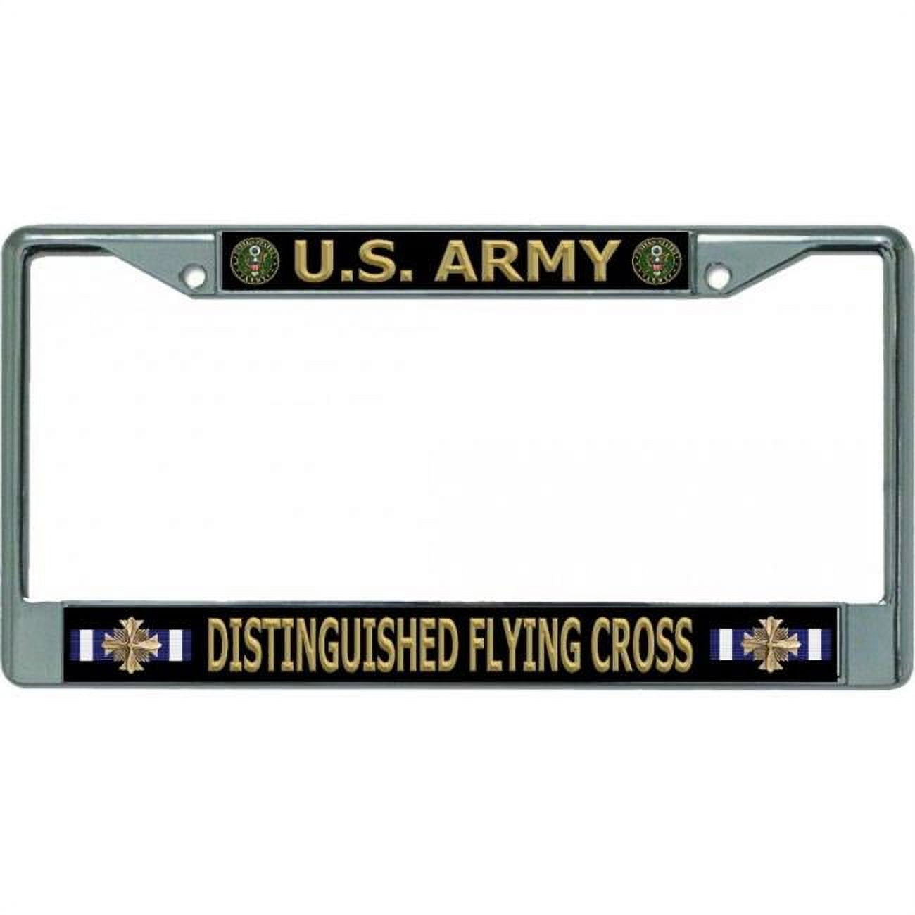 U.S. Army Distinguished Flying Cross Chrome License Plate Frame ...