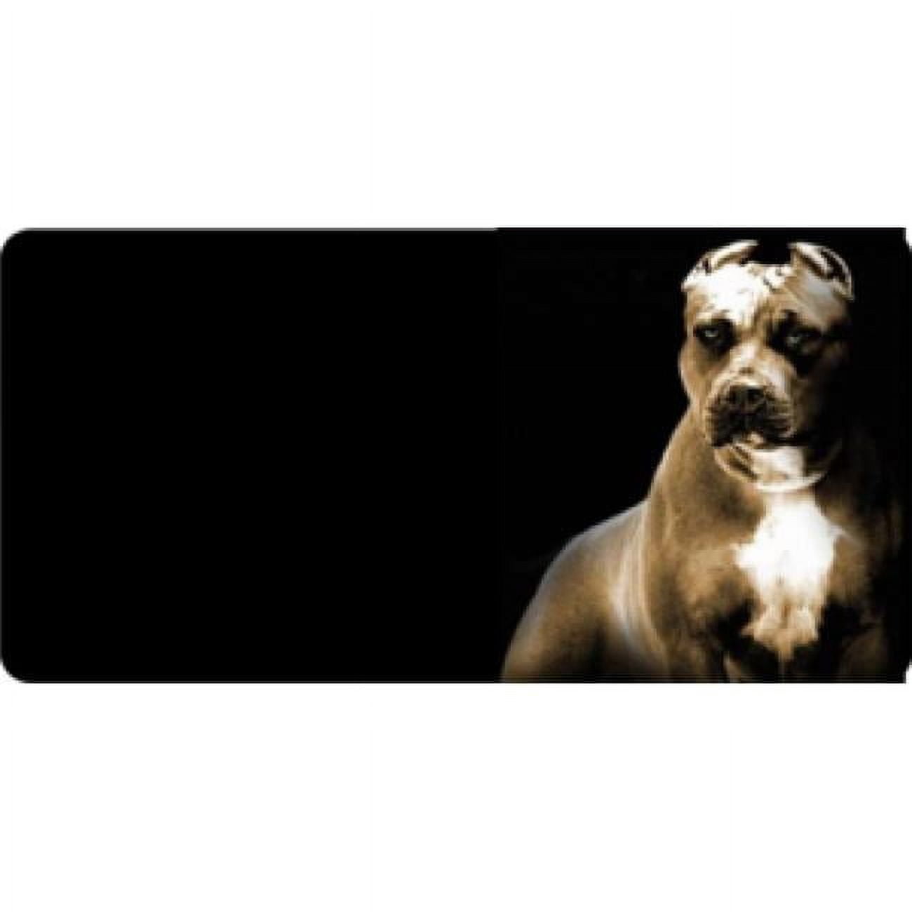 212 Main LPO549 Pitbull Dog Photo License Plate - Walmart.com