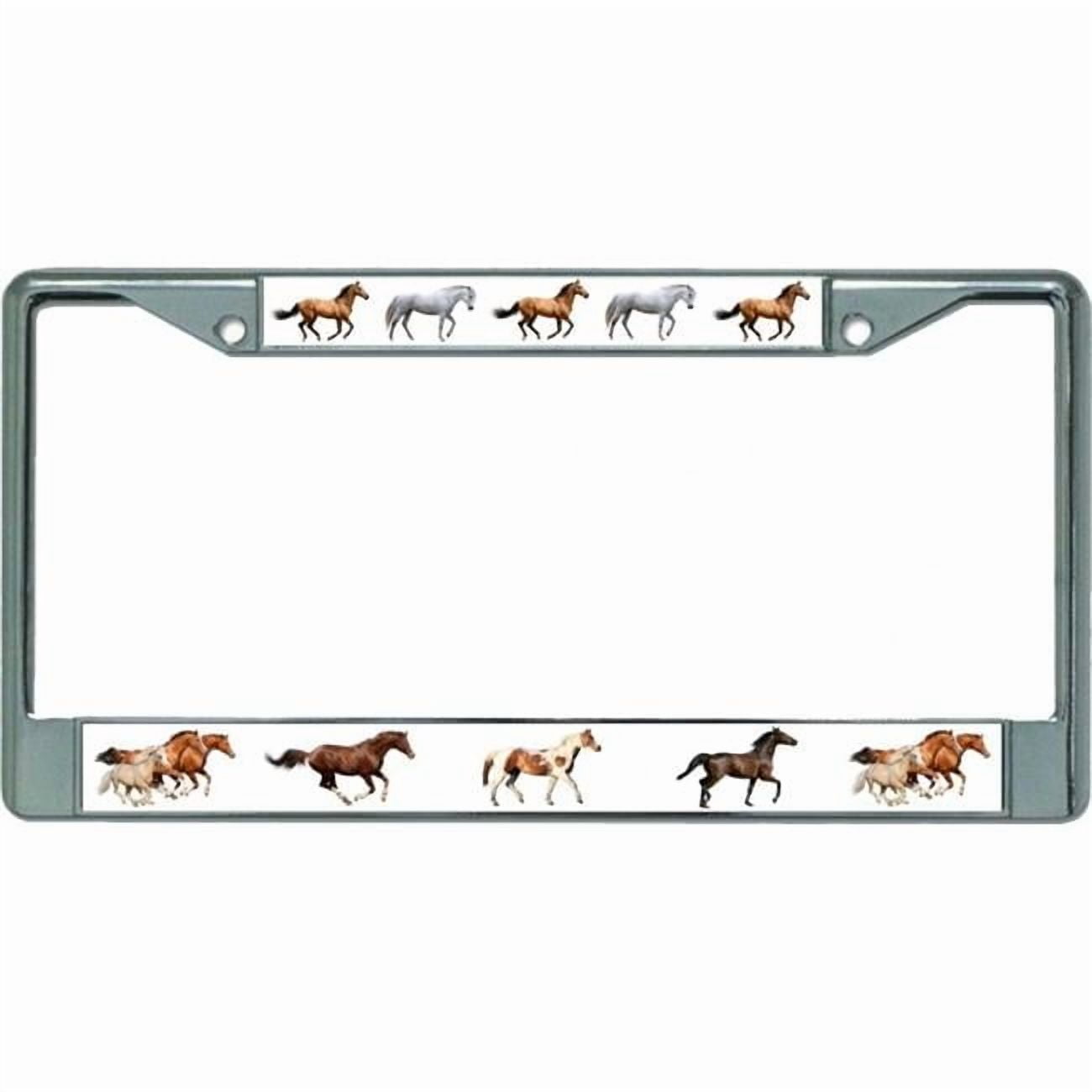 Horse License Plate Frame
