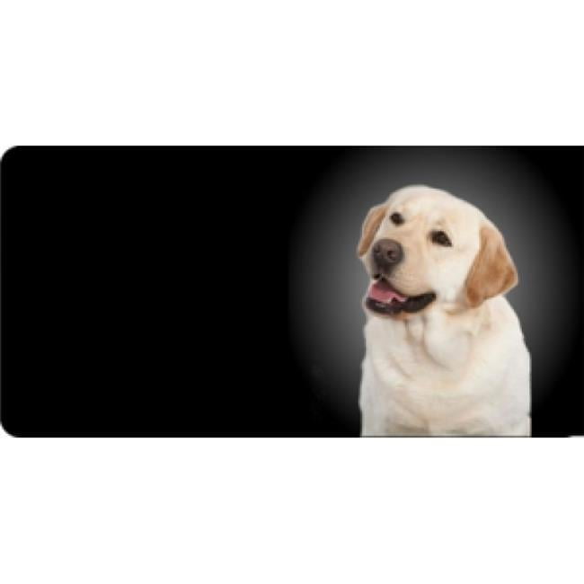 212 Main LPO553 Yellow Lab Dog Photo License Plate - Walmart.com