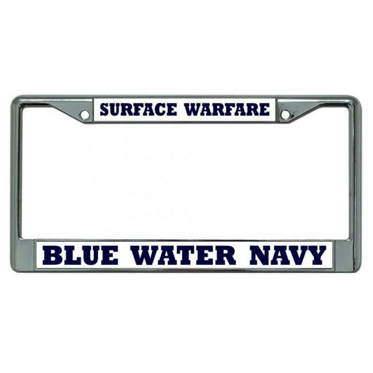 212 Main LPO5974 6 x 12 in. Blue Water Navy Surface Warfare Chrome ...