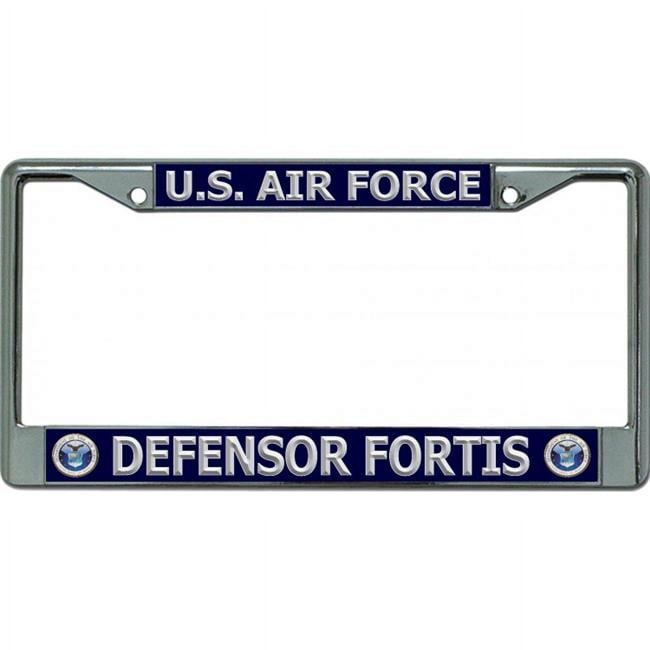 212 Main LPO6209 6 x 12 in. U.S. Air Force Defensor Fortis Chrome ...