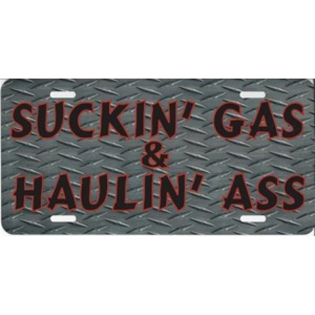 Gas License Plate