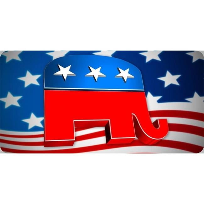 Republican Party Photo License Plate - Walmart.com