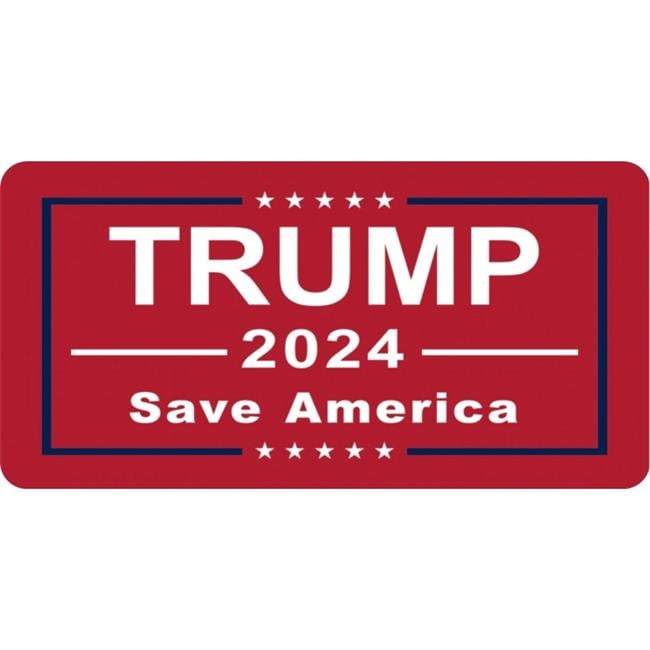Trump 2024 Save America Photo License Plate - Walmart.com