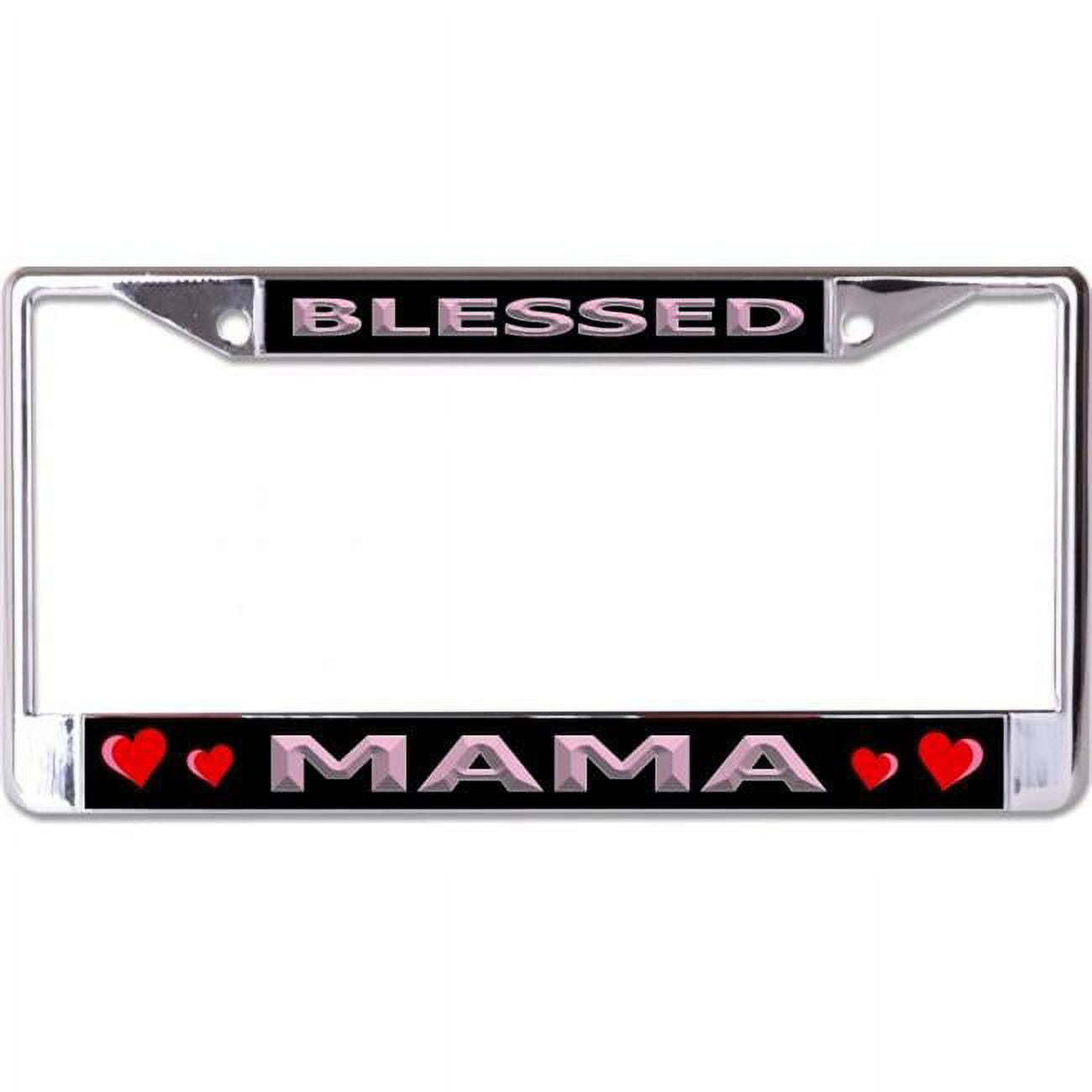 Blessed Mama Chrome License Plate Frame - Walmart.com