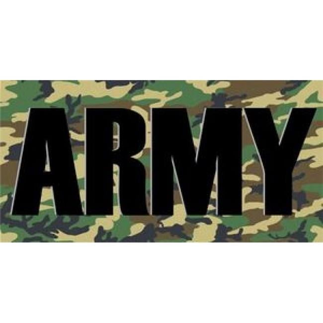 Army Camo License Plate - Walmart.com