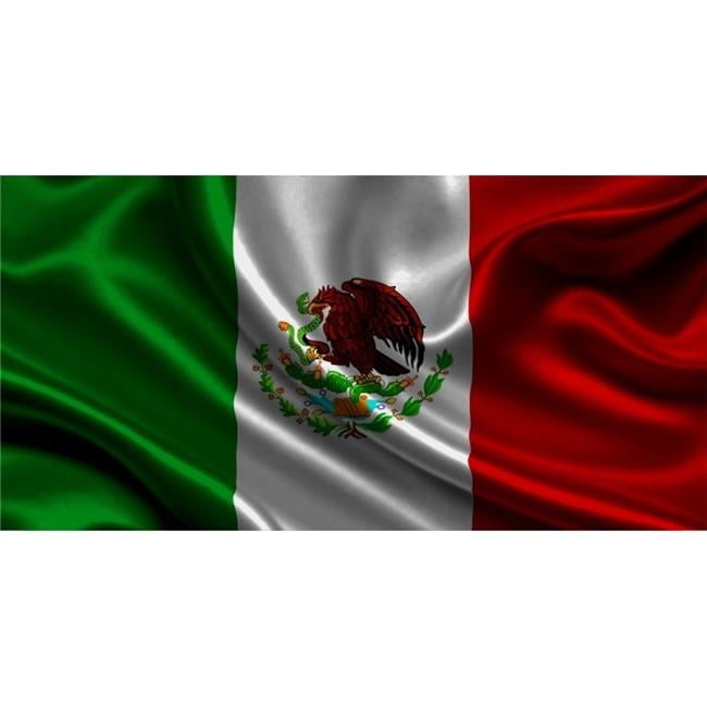 Mexican Flag License Plate - Walmart.com