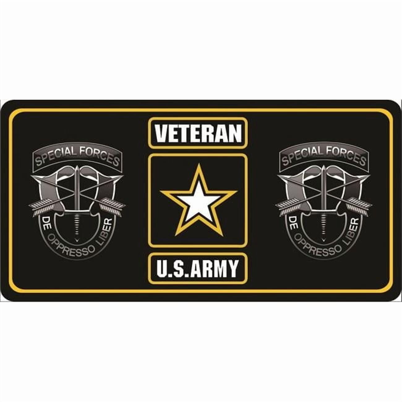 U.S. Army Veteran Special Forces #1 Photo License Plate - Walmart.com
