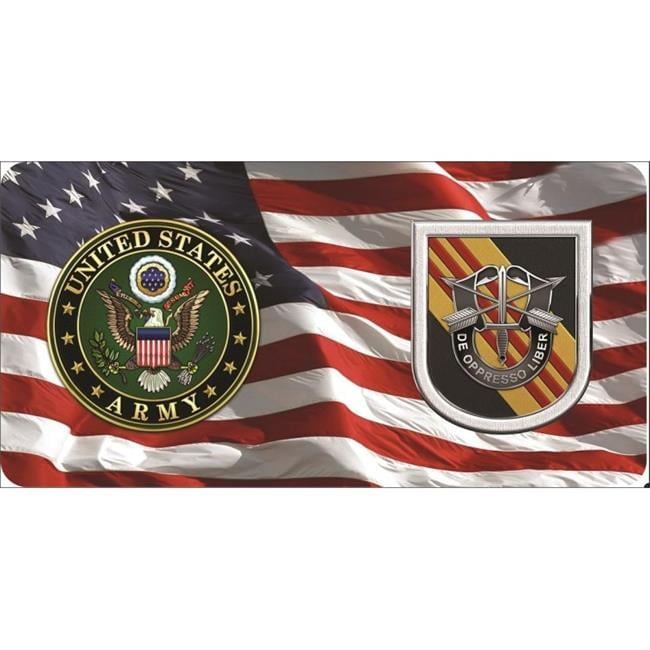 212 Main LPO7017 6 x 12 in. U.S. Army 5th Special Forces Group on U.S ...