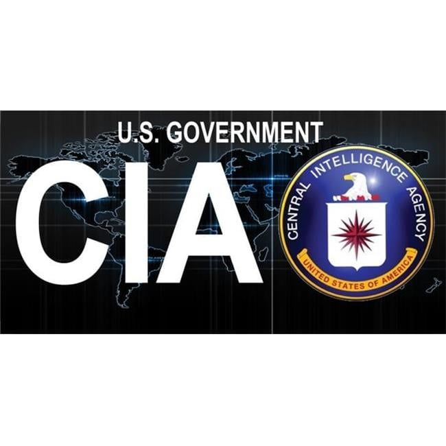 212 Main LPO705 CIA Photo License Plate - Walmart.com