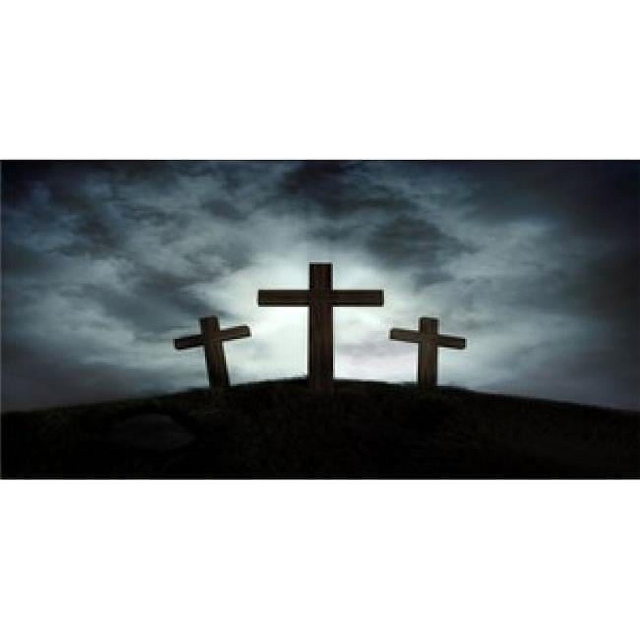 212 Main LPO768 Three Crosses No.3 Photo License Plate - Walmart.com