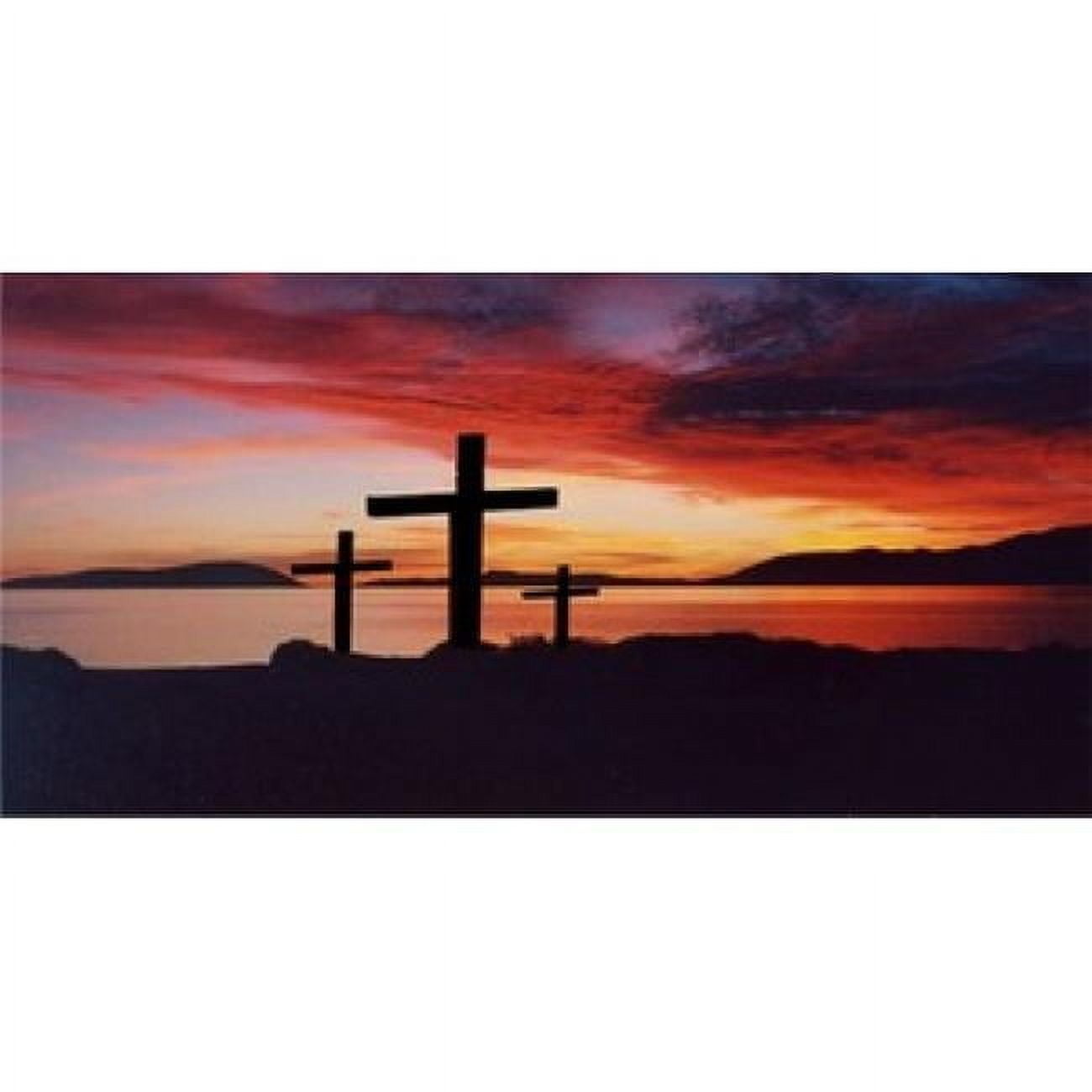 212 Main LPO771 6 x 12 in. Three Crosses No.6 Photo License Plate ...