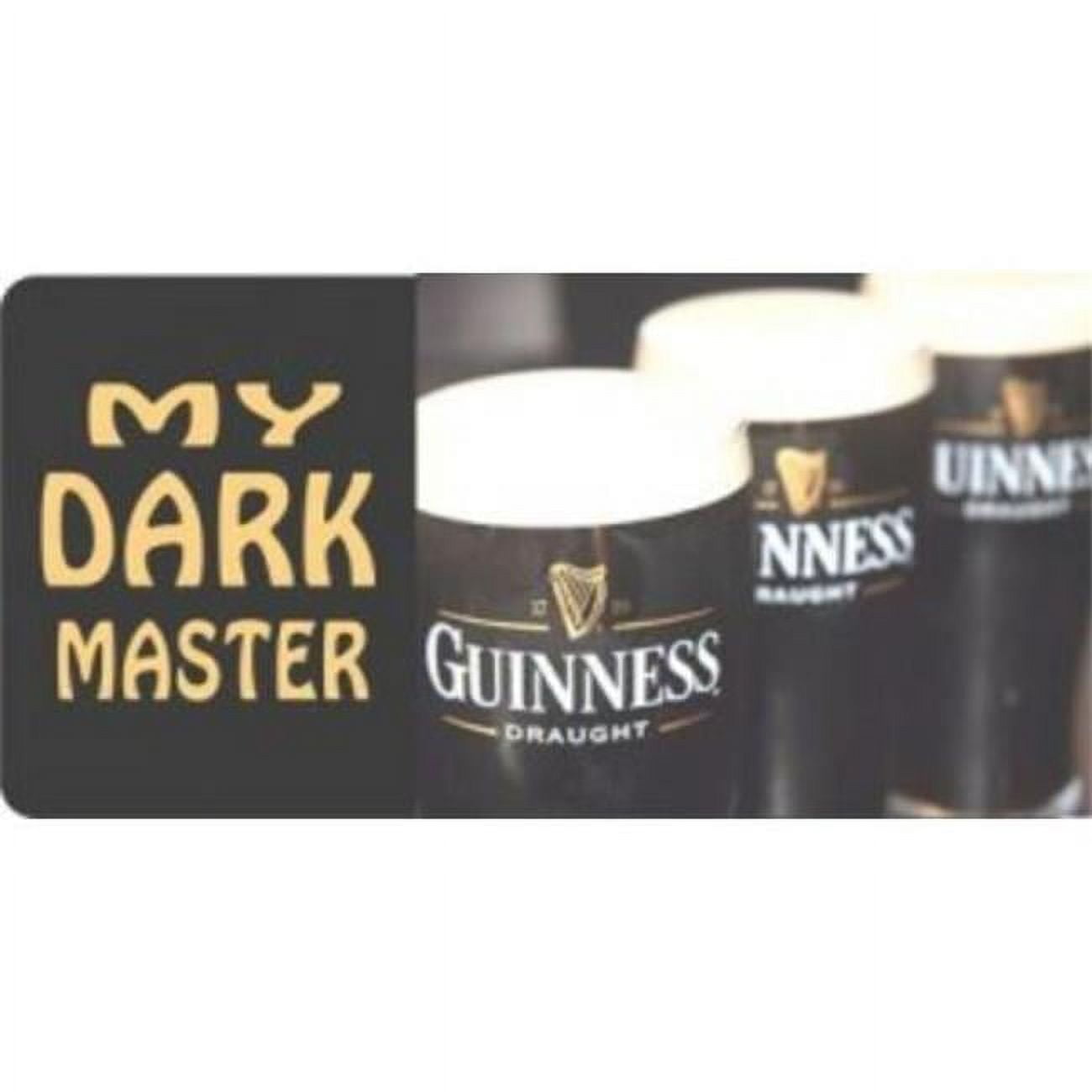212 Main LPO81 6 x 12 in. Guinness Dark Master License Plate - Walmart.com