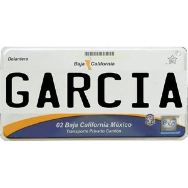 212 Main LPO887 Mexico Baja California Photo License Plate - Walmart.com