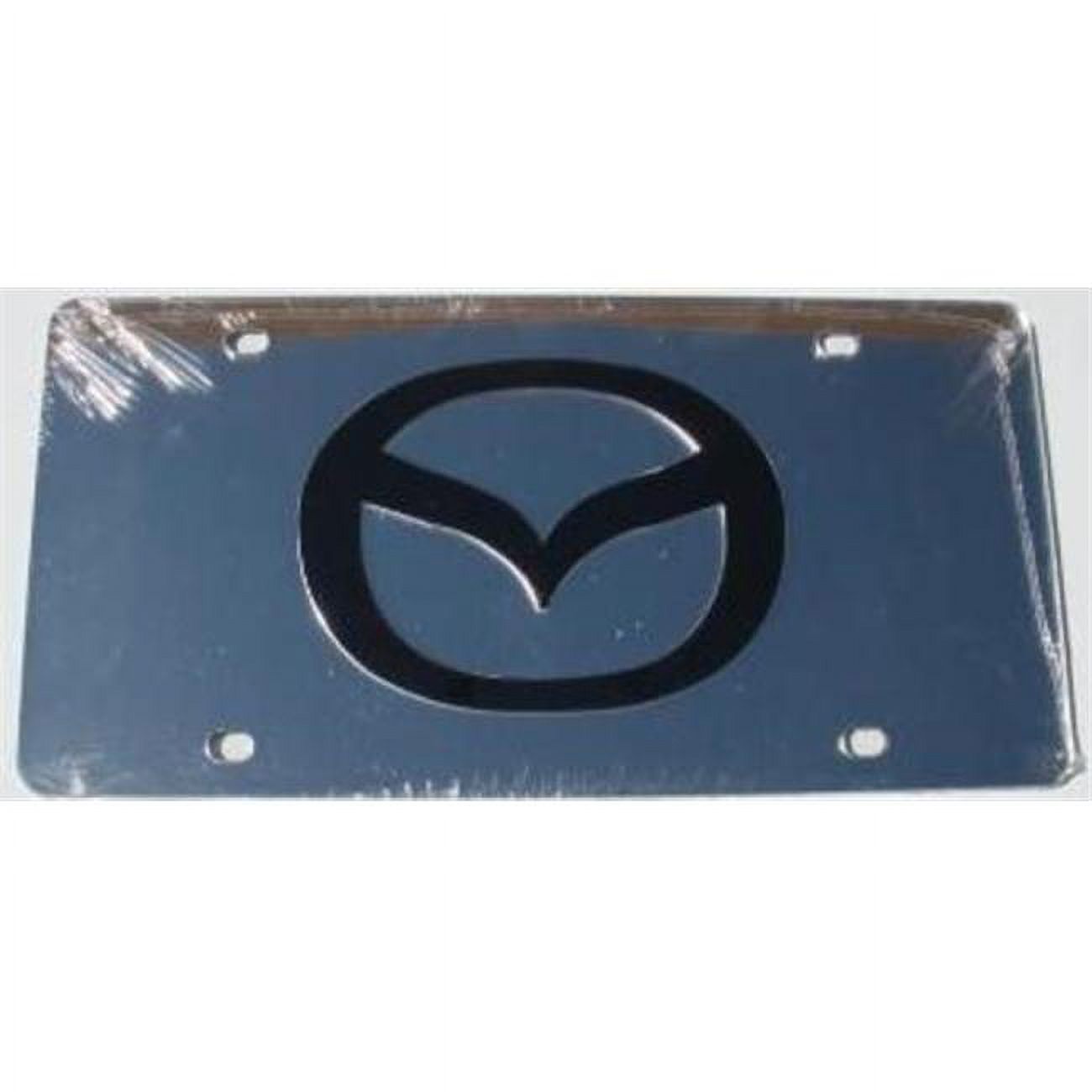212 Main MSDSLVLS 6 x 12 in. Mazda Silver Laser Cut License Plate ...