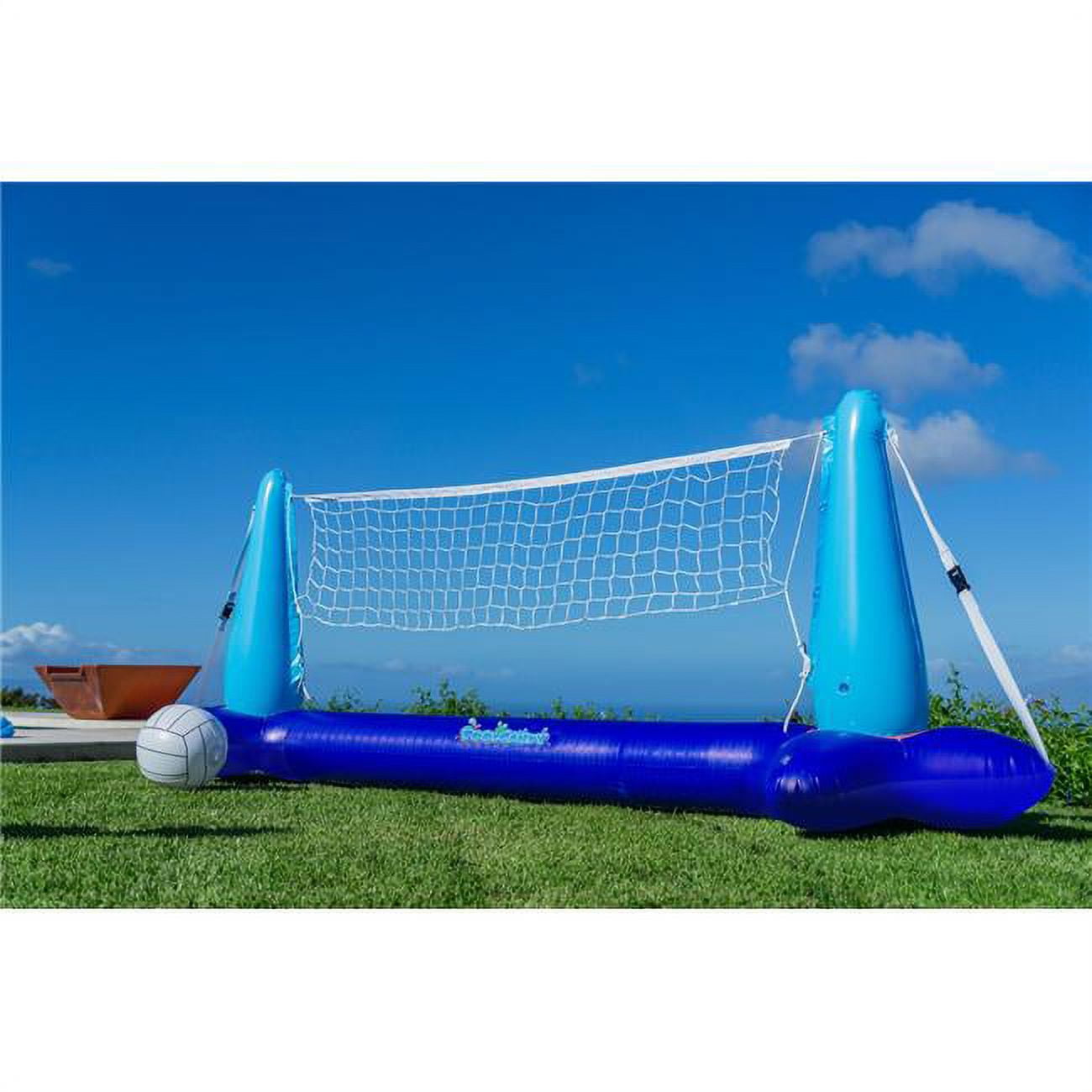 PoolCandy 2 or More Players Inflatable Volleyball Set - Walmart.com