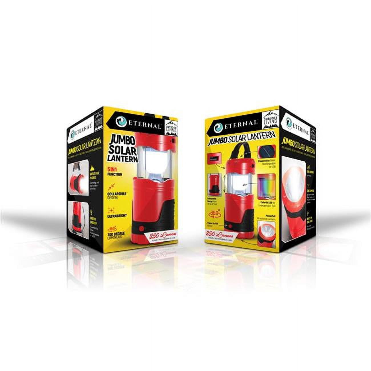 212 Main PG93864 5-in-1 Jumbo Solar Lantern - Walmart.com
