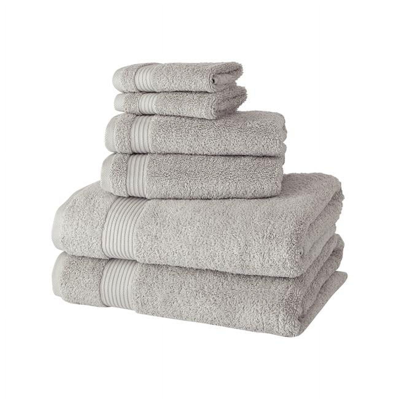 212 Main PRO161141 Amadeus Luxury Turkish Cotton Soft Bath Towel, Stone ...