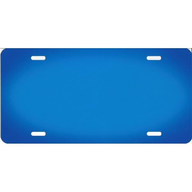 212 Main SM106 6 x 12 in. Blue Oval Fade Blank License Plate - Walmart.com