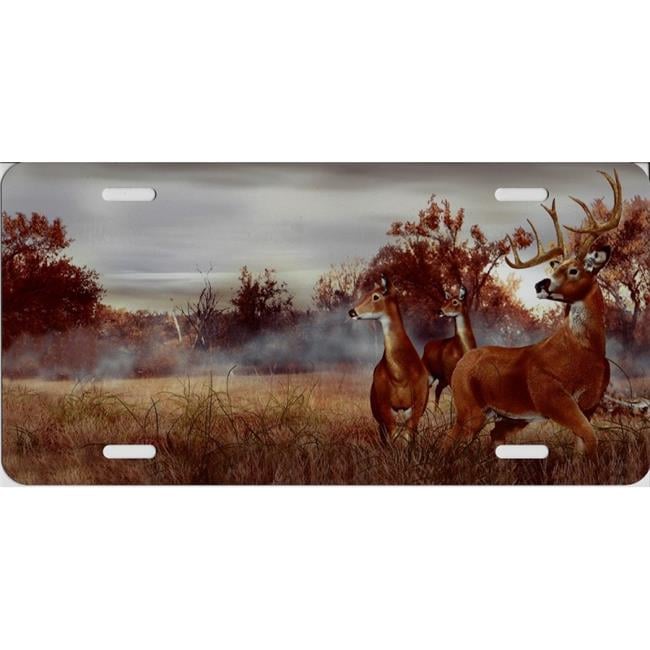 212 Main SM946 6 x 12 in. Deer in Field License Plate - Walmart.com