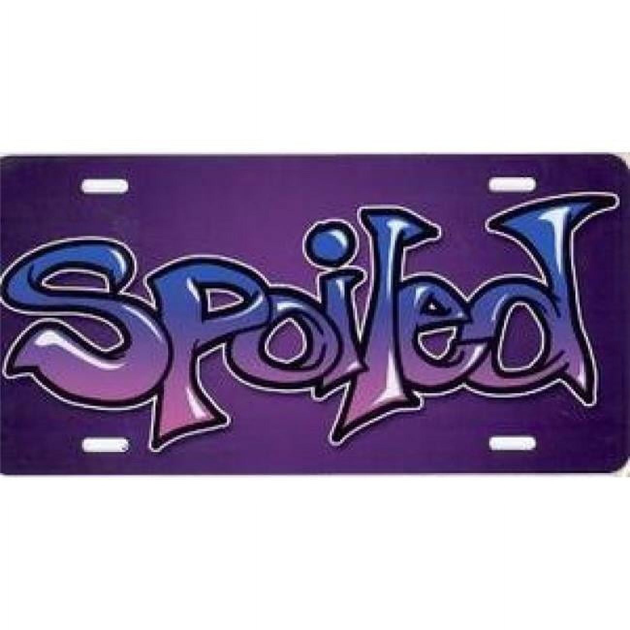 212 Main T3124K 6 x 12 in. Spoiled Airbrush License Plate - Walmart.com